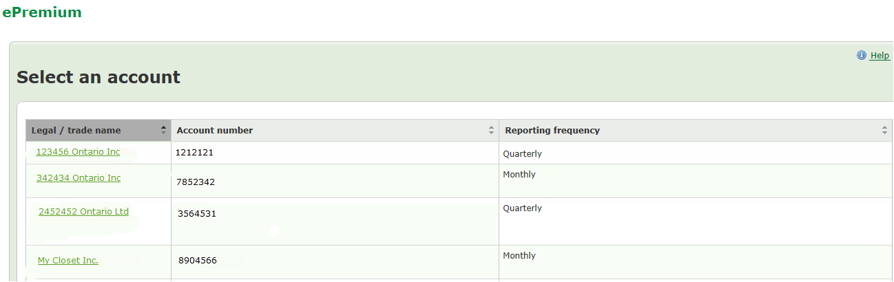 Premiums and payment FAQs | WSIB