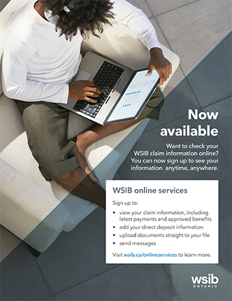 Online services for people with claims information toolkit | WSIB